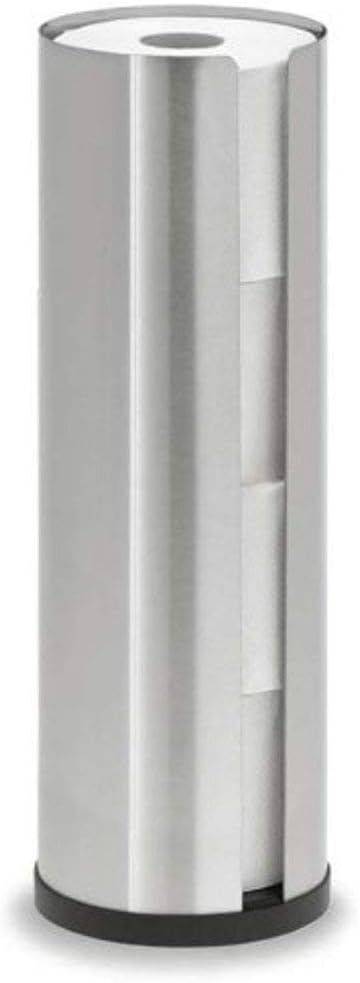 blomus -MENOTO- Stand WC-Garnitur aus mattiertem Edelstahl ...