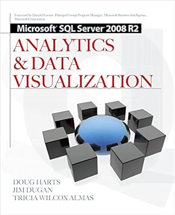 Microsoft SQL Server 2008 R2 Analytics & Data Visualization : Harts ...
