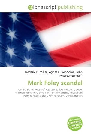 Mark Foley scandal : Amazon.in: Books
