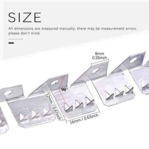 Rustark 65 ft Flexible Metal Tack Strip Three-Tooth Upholstery Premium ...