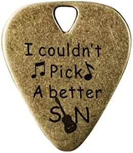 Amazon.com: I Couldn’t Pick A Better Son Guitar Pick Jewelry Gift for ...