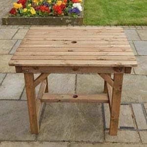 STAFFORDSHIRE GARDEN FURNITURE | WOODEN GARDEN SET | 4FT 6INCH GARDEN ...
