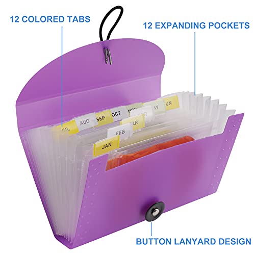 Snapklik.com : HYUNLAI Expanding File Folders 4 Pack, 7.14.2 Receipt ...