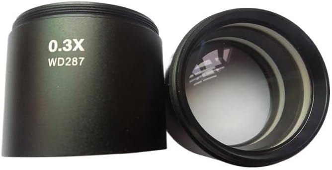 Microscope Accessories Kit 0.3X Objectives Stereo Microscope Barlow ...