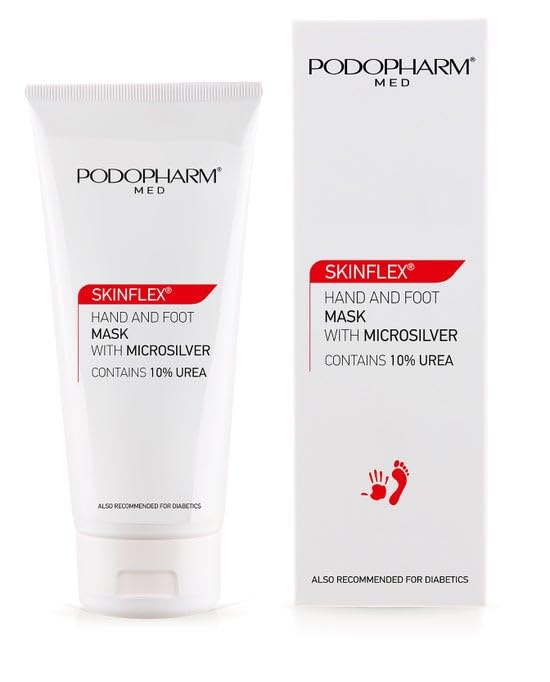 Amazon.com: Podopharm "SKINFLEX Hand and Foot Mask with MicroSilver ...