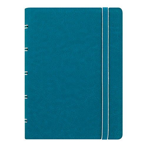 FILOFAX REFILLABLE NOTEBOOK CLASSIC, Pocket Aqua - Elegant leather-look ...