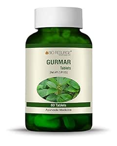 BIO RESURGE LIFE Gurmar Tablet made only with natural Gurmar Leaves ...