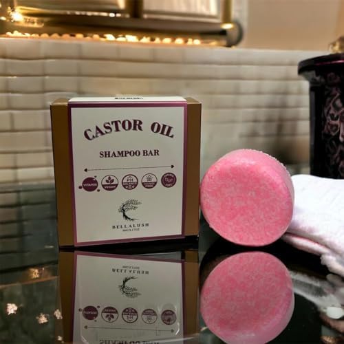 Amazon.com : Castor Oil Shampoo Bar for Hair Growth & Scalp Health ...