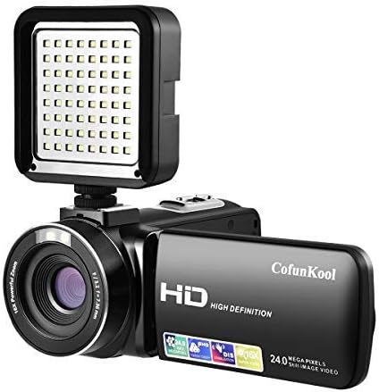Amazon.com : CofunKool Camcorder HD 1080P Video Camera 24.0MP 16X ...