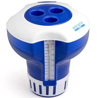 Amazon.com : Aquatix Pro Pool Chlorine Floater Dispenser with ...