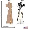Amazon.com: Cardboard People Hollywood Camera Life Size Cardboard ...