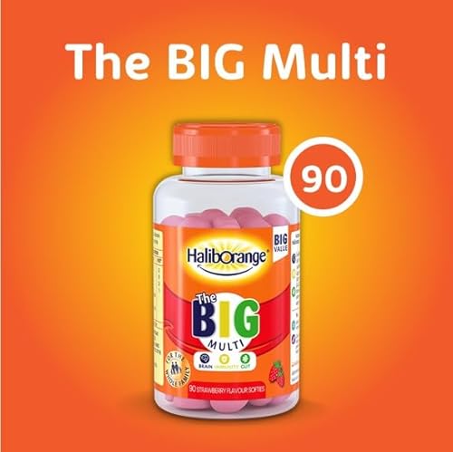 Haliborange Big Multivitamin | Vitamin A | Vitamin D | Calcium ...