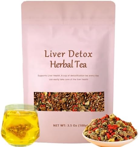 Amazon.com : Liver Detox Herbal Tea, Dandelion Root Tea, Chrysanthemum ...