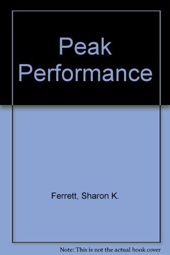 Peak Performance: Ferrett, Sharon K.: 9780256121605: Amazon.com: Books