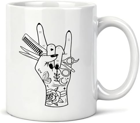 Amazon.com: DEQSX Hair Stylist Gift Mug 11 oz, Hairdresser Hairstylist ...