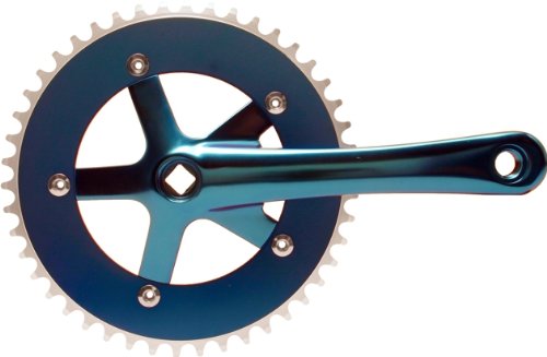Big Roc 57CC8106ABE Cotterless Crank Sets, 46T x 170mm x 130mm, Blue ...