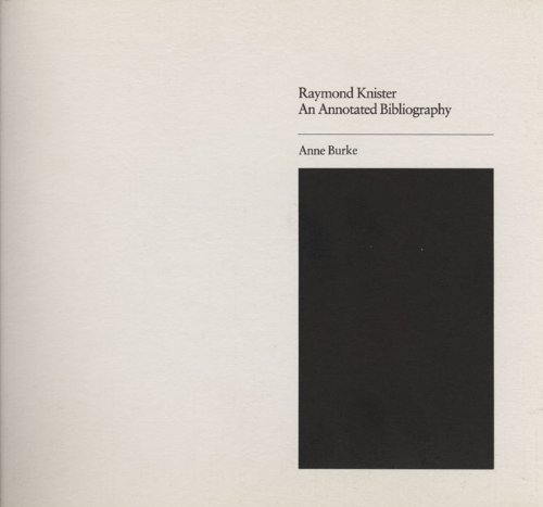 Amazon.com: Raymond Knister: An Annotated Bibliography (Canadian Author ...