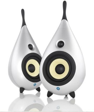 Amazon.co.jp: Scandyna The Drop（2本1組） SL（シルバー） スピーカー スキャンダイナ THE-DROP ...