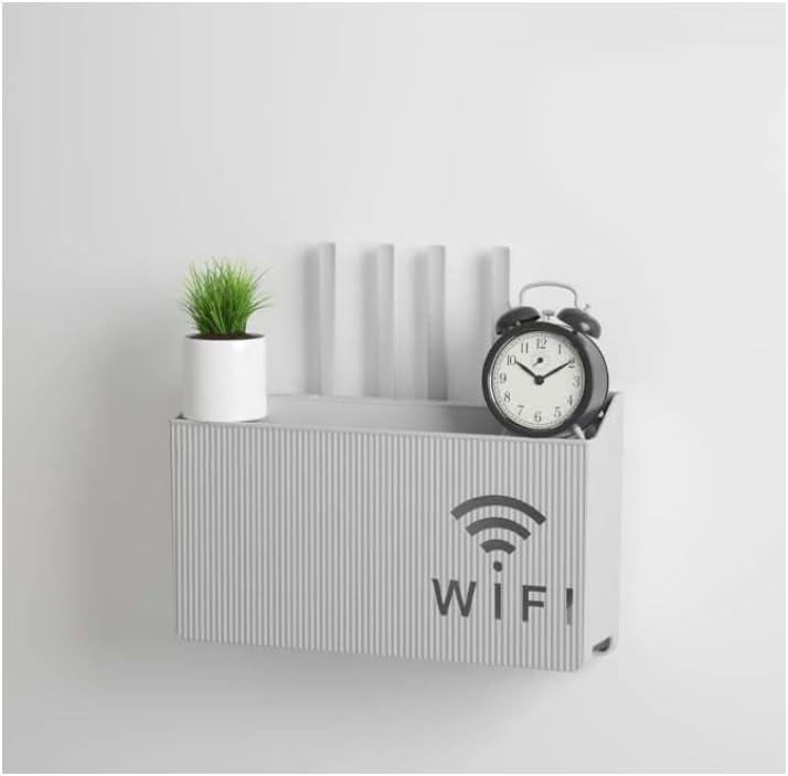 Amazon.com: RAPIDLI Wireless WiFi Router Storage Box, Wall-Mounted ...
