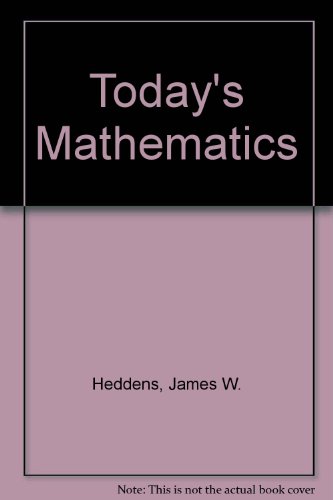 『Today's Mathematics: Concepts and Classroom Methods, Today's - 読書メーター