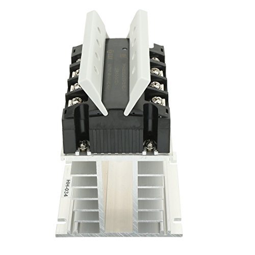 sourcingmap DC to AC Relay 40A 3-32VDC to 40-440VAC Thermal Compound 3 ...