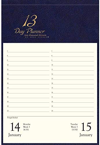 Nightingale DD Day Planner - A5, 70GSM, (Blue) : Amazon.in: Office Products
