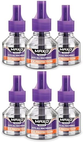 Maxo Mosquito Liquid Vaporizer Refill Fits All Machine (45ml) -pack of ...
