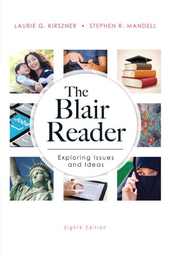 Amazon.com: The Blair Reader: Exploring Issues and Ideas: 9780321929112 ...
