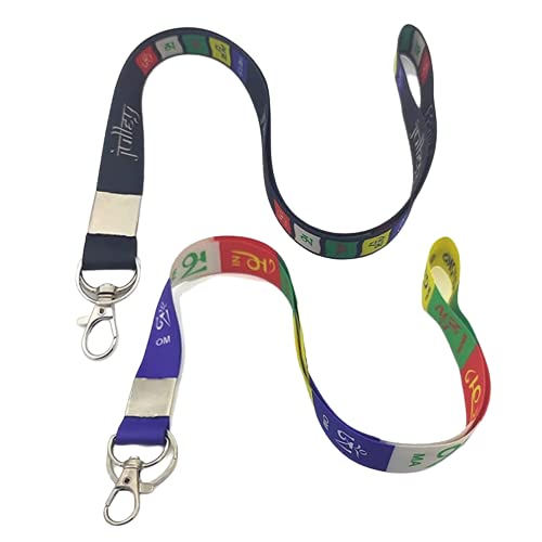 AJS Tibetan Ladakh Prayer Words Lanyard Keychain,Keychain with Ring to ...