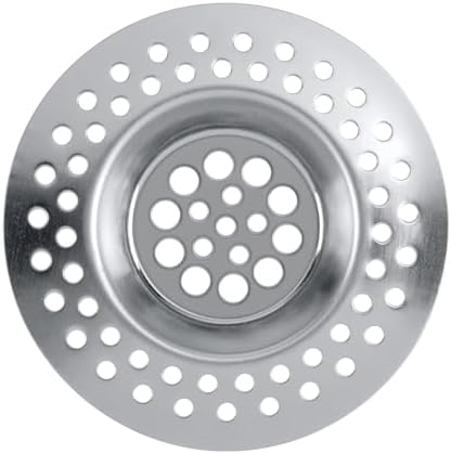 WENKO 4930302100 Sink Strainer Set of 2 7 cm Stainless Steel : Amazon ...