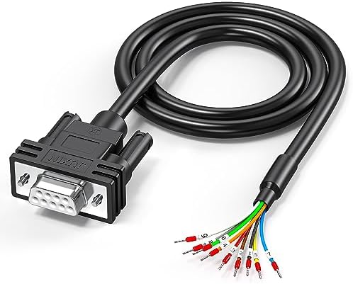Amazon.com: DB9 9 Pin Female to DB15 15 Pin Male Converter Adapter ...