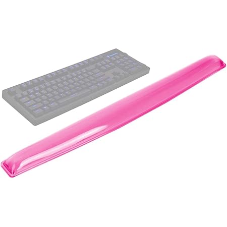 Fellowes Photo Gel Keyboard Wrist Rest with Microban Protection, Pink ...