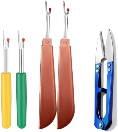 AANIJ® Combo of 2 -Colorful Plastic Handle Craft Thread Cutter or Seam ...