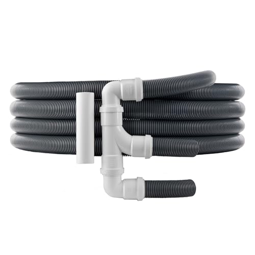 BITS4REASONS Twin Caravan Waste Water Outlet Pipe System with 6m Pipe ...