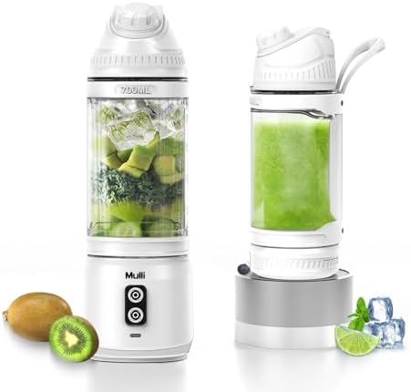 Amazon.com: Mulli Portable Blender,Personal Blender for Shakes and ...