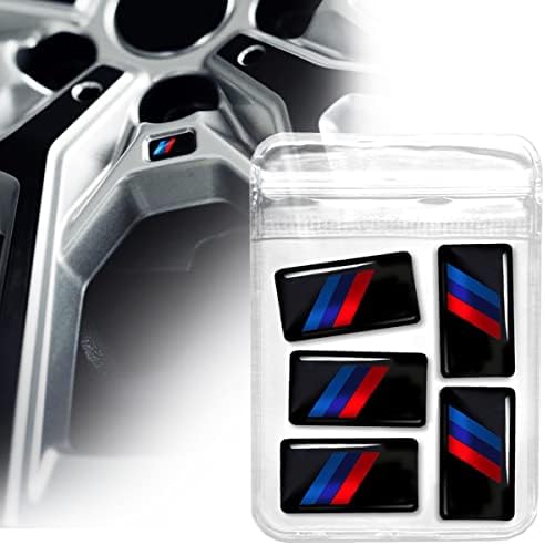 Amazon.com: 5pcs 3D Wheel Stickers, Steering Wheel Stickers, Emblems ...
