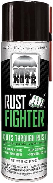 Amazon.com: RustKote - Rust Kote - Rust Fighter Aerosol, 15oz ...