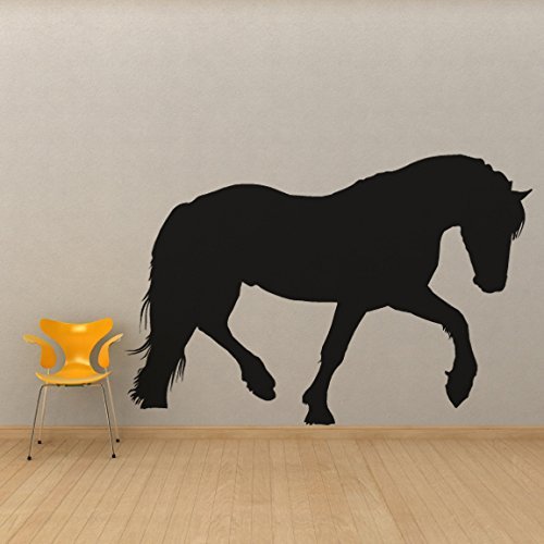 Amazon.com: Extra Large High Stepping Horse Wall Decal - 45" tall x 72 ...