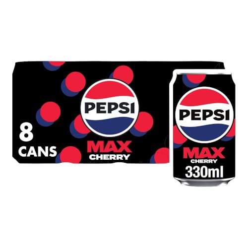 Pepsi Max Cola, 330ml (Pack of 8) - Yorkshire Outdoor Activity Park