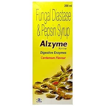 ALZYME - Bottle of 200 ml Syrup : Amazon.in: Health & Personal Care