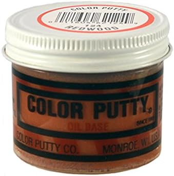 Color Putty Company 124 Color Putty, 3.68-Ounce, Redwood, 3 Ounce ...