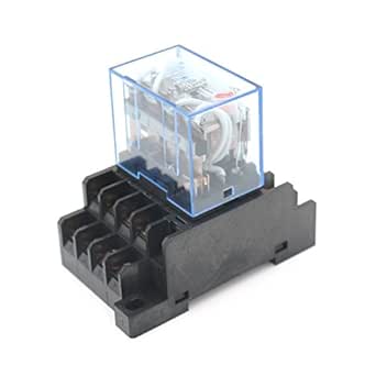 Amazon.com: Baomain General Purpose Power Relay LY4NJ AC 110V Coil LED Indicator 14 pin Terminal ...