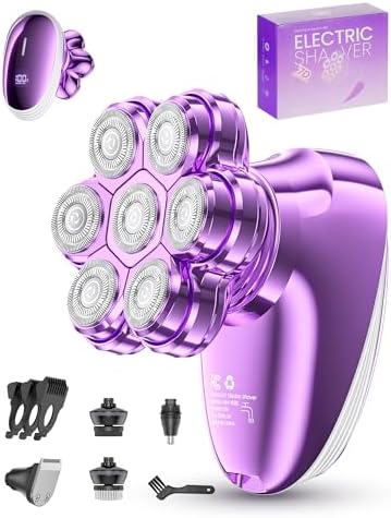 Amazon.com: 5-in-1 Electric Razors for Women, 7D Magnetic Heads Full ...