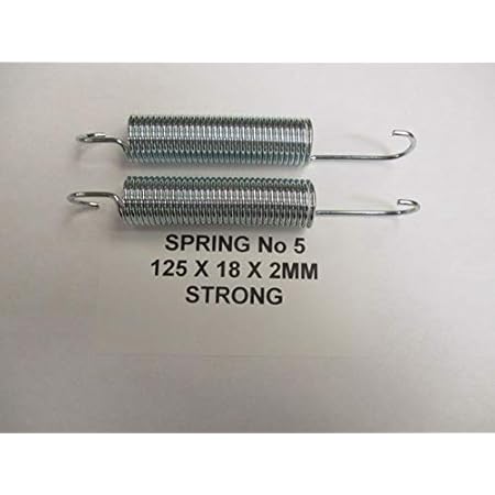 2 x REPLACEMENT SPRINGS FOR RECLINER CHAIRS AND SOFAS No.5 : Amazon.co ...