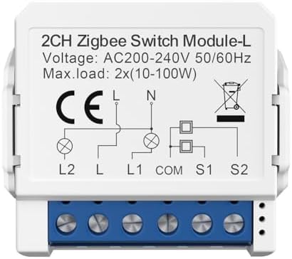 Mini Smart Light Switch DIY Breaker Module,AC/DC WiFi Switch Controlled ...