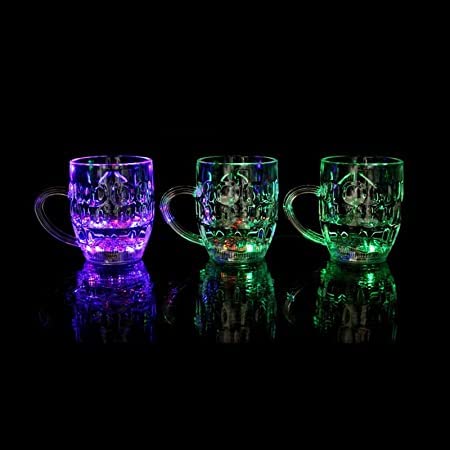 Buy Rainbow Colors Changing LED Lighting Cup | Magic Color Cup with LED ...