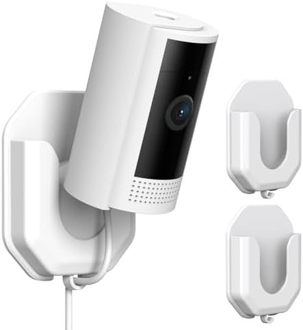 Amazon.com : No Drill Ring Indoor Cam Adhesive Wall Mount Bracket ...