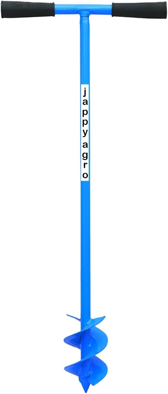 Jappy Agro Earth Auger Holes Digger Tempred Double Blade 6 inch Round ...