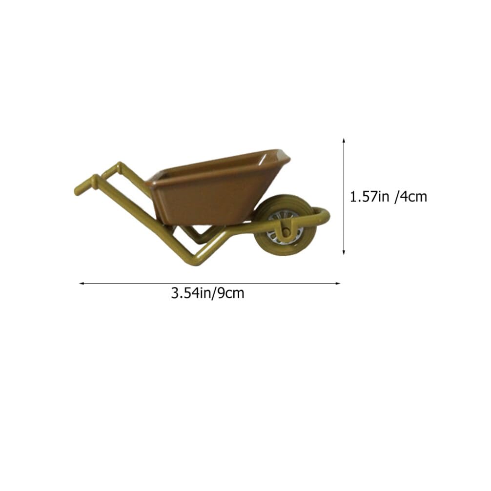 Snapklik.com : Miniature Wheelbarrow Model 2 Sets Of Simulation Cart ...