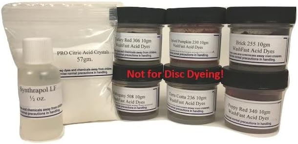 Amazon.com: WashFast Fire Acid Dye Sampler